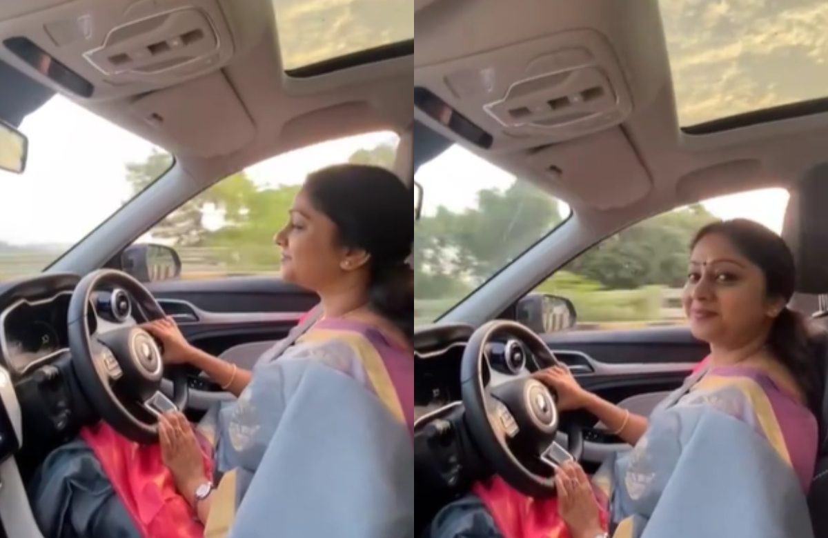 സ്വന്തം കാർ, സ്വയം ഡ്രൈവിങ്!! വീഡിയോ പങ്കുവെച്ച് ചിപ്പി രഞ്ജിത് | Chippy Renjith - Upstudent