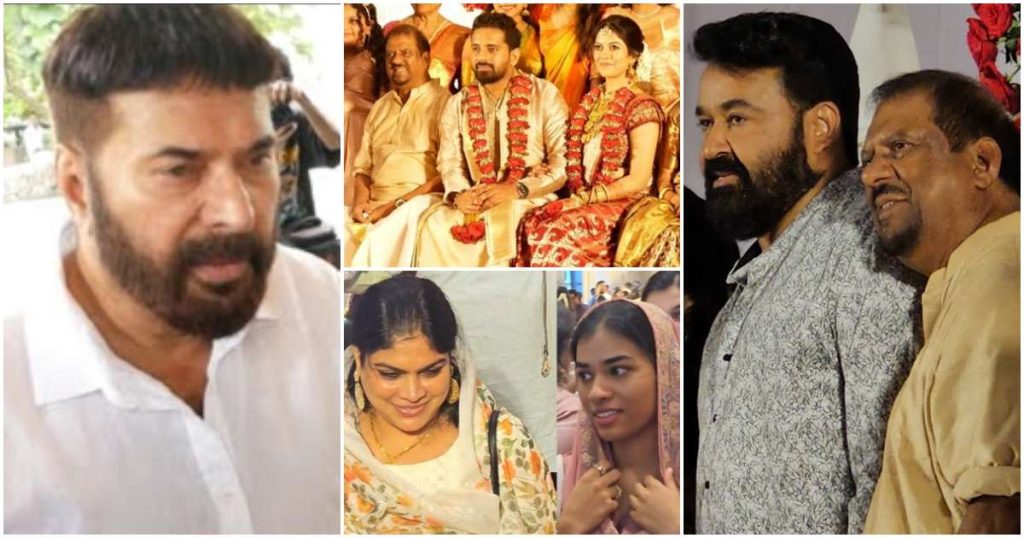 കുഞ്ചൻ്റെ മകളുടെ വിവാഹത്തിനെത്തി കൊച്ചിൻ ഹനീഫയുടെ കുടുംബം, കുടുംബസമേതം ...